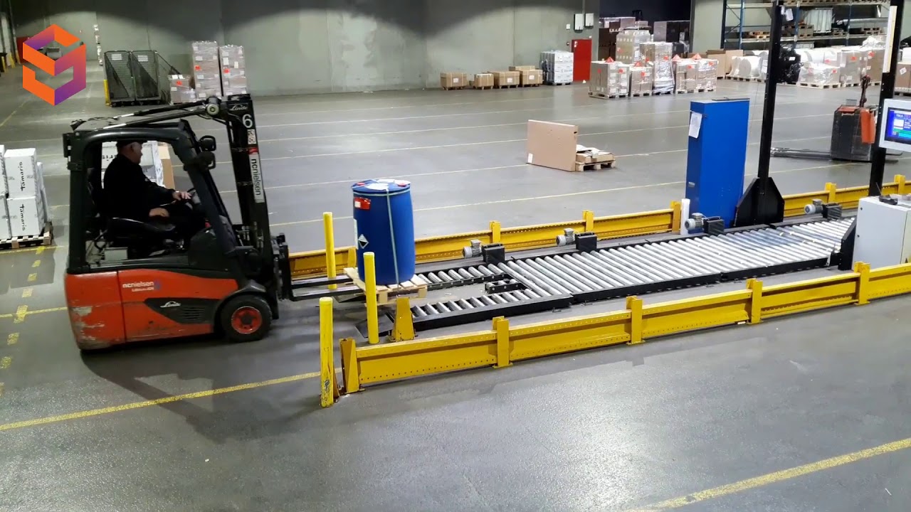 FREJA M202 Pallet DWS Case Study - YouTube
