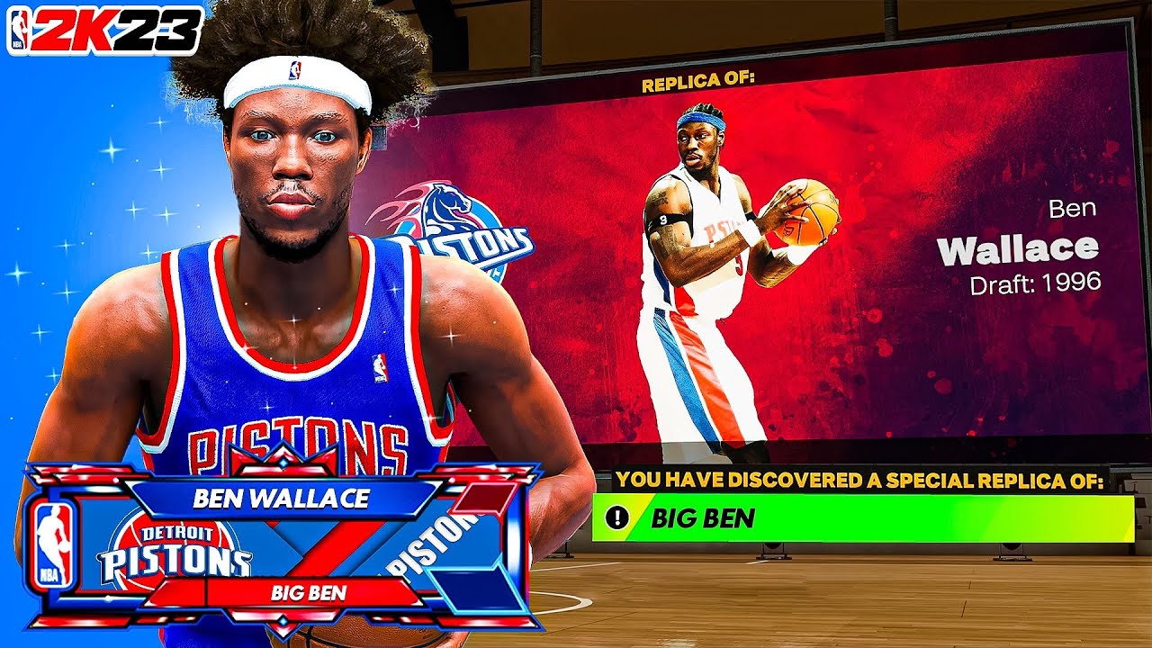 How to unlock Ben Wallace "BIG BEN" Replica build on NBA 2K23! - YouTube