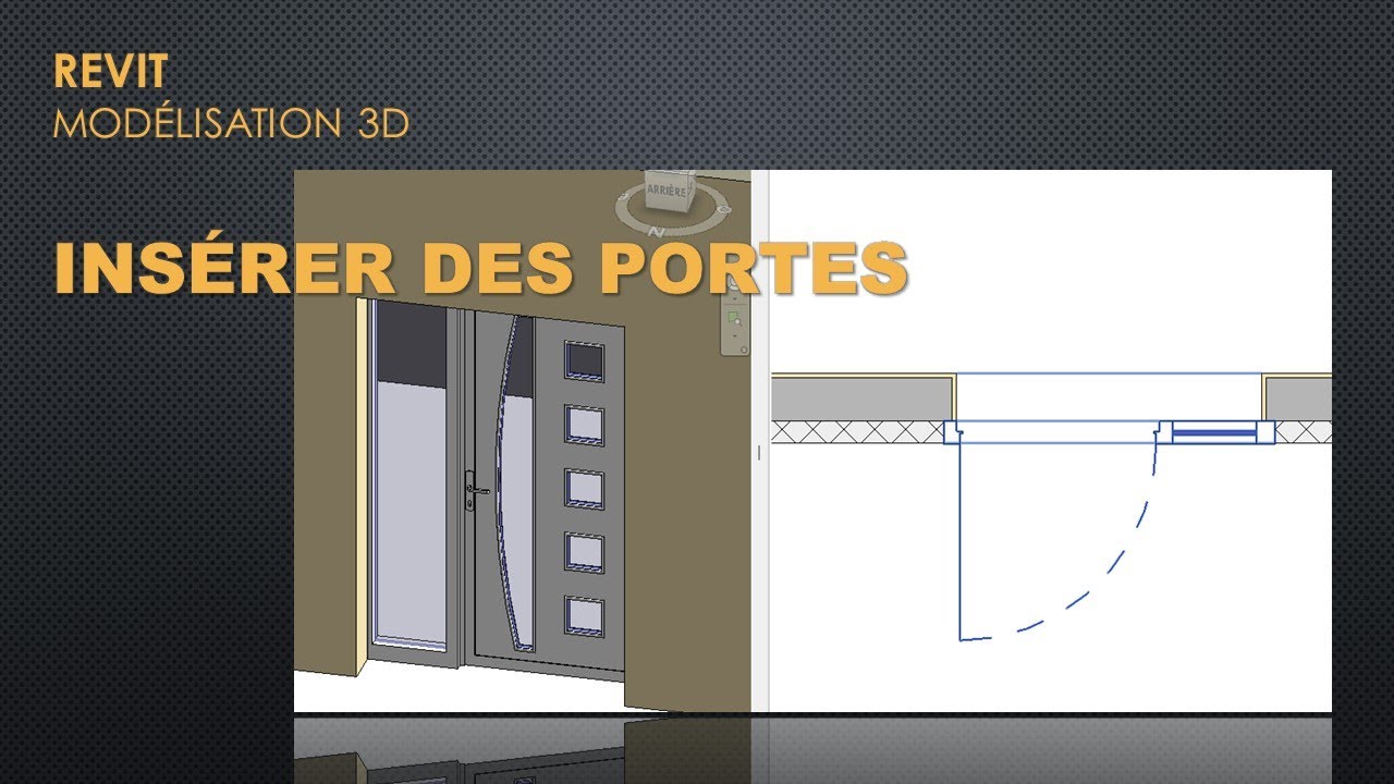 Placer des portes - REVIT - YouTube