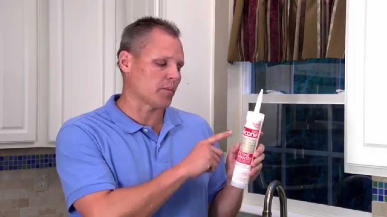 How-To Caulk Your Kitchen - YouTube