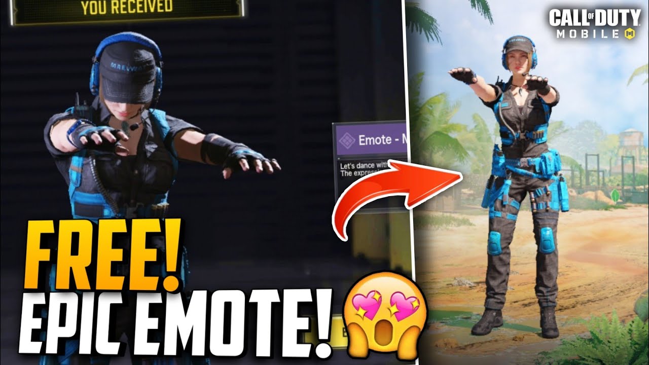 *NEW* how to get FREE EMOTE & FREE SKIN IN CALL OF DUTY MOBILE! FREE ...