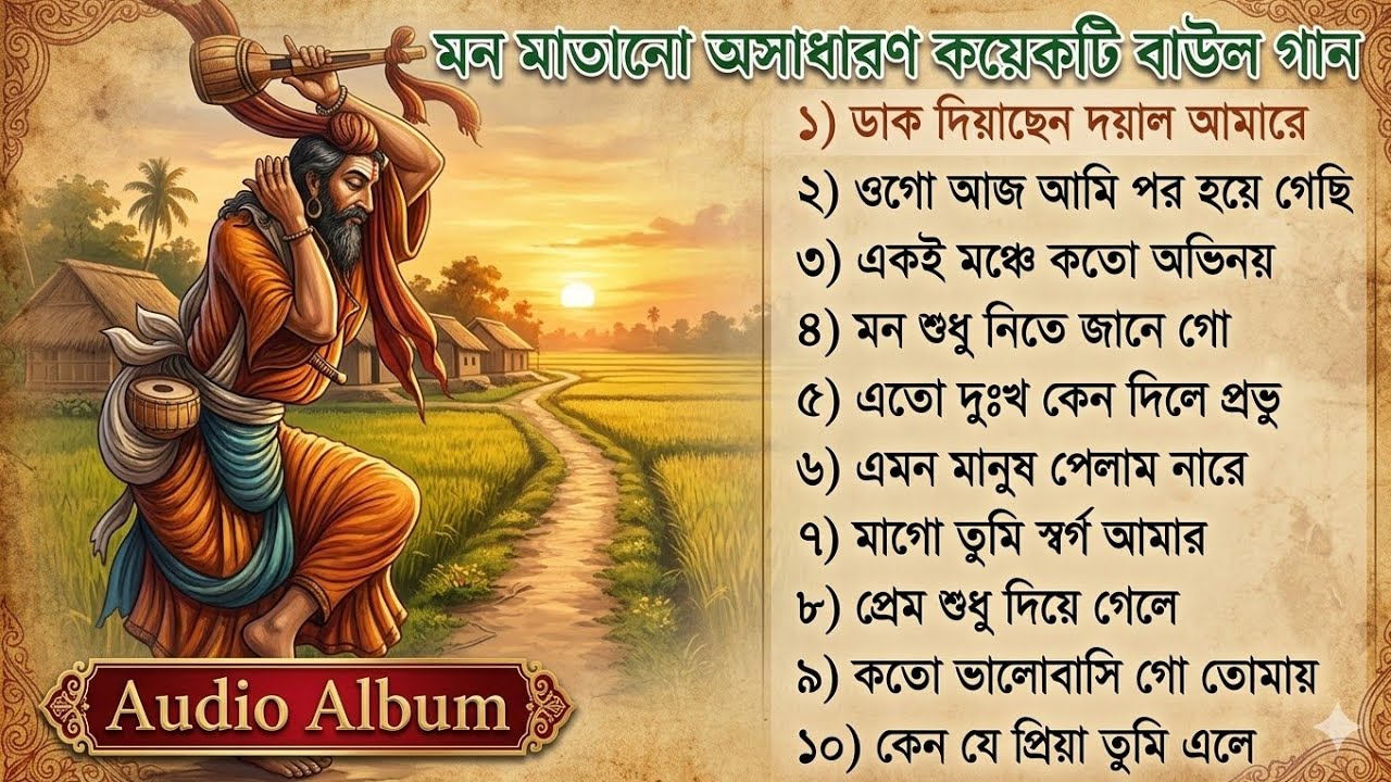 Baul Gaan | Bangla Baul Gaan | Baul Song | Album Gaan | Bangla Gaan mp3 ...