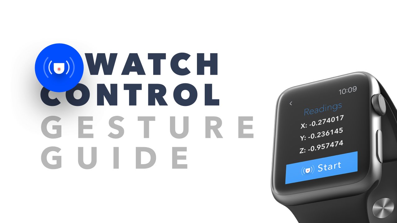 WatchControl - Apple Watch Gestures for Drone - YouTube