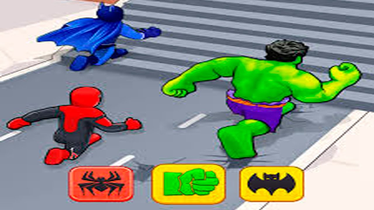 Hero Transform Superhero Game - All Superheros - YouTube