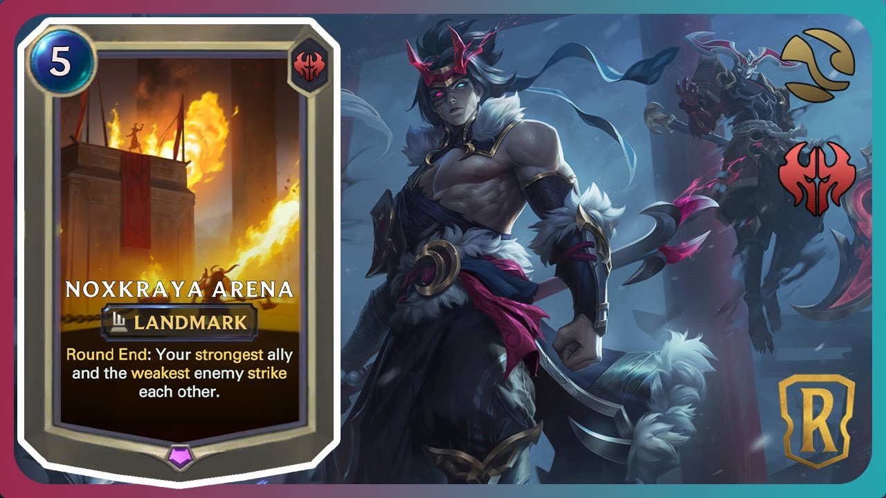 The Rhaast's Arena!! | Kayn + Katarina + Noxkraya Arena deck | Legends ...