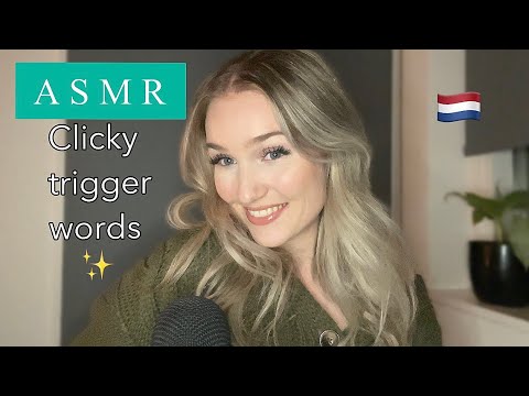 ASMR🇳🇱 | CLICKY TRIGGER WORDS - YouTube