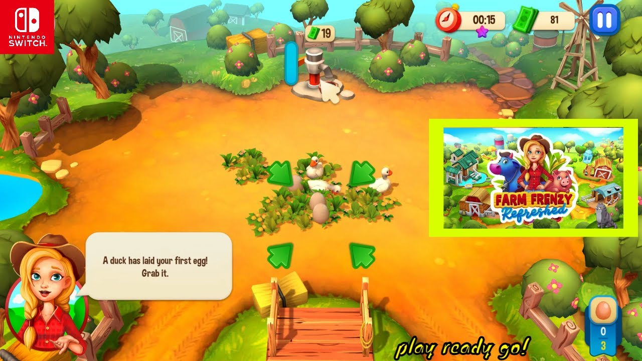 Farm Frenzy Refreshed is back - PLAY READY GO! Nintendo Switch Version ...