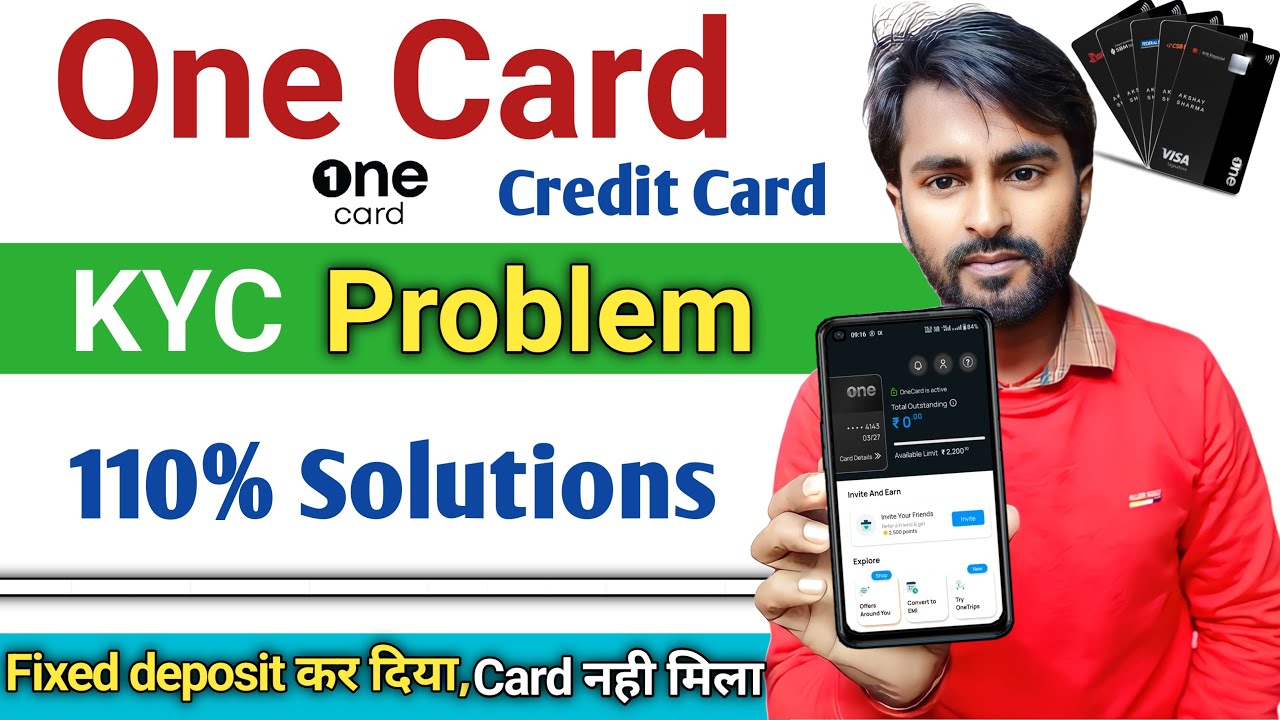 onecard kyc pending problem | onecard credit card kyc failed problem ...