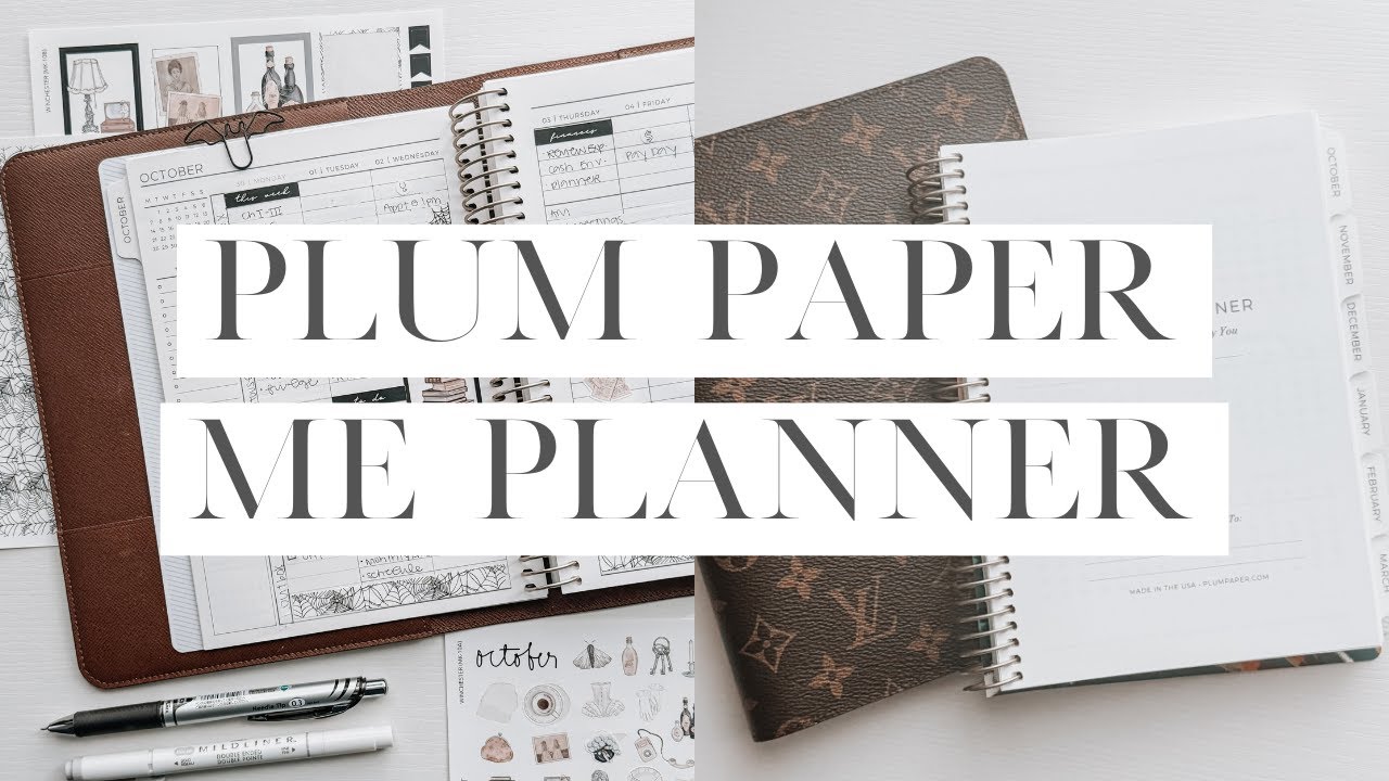 Plum Paper Me Planner Set Up & Planner Chat for 2025 - YouTube