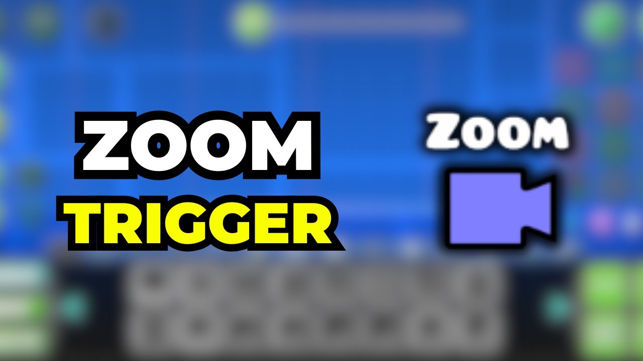 (MOBILE) - HOW TO USE THE ZOOM TRIGGER IN GEOMETRY DASH! - Geometry ...
