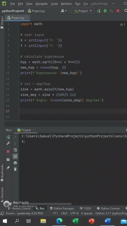 Python Import Math Pythonforbeginners Pythonprogramming Pythontutorial Youtube 