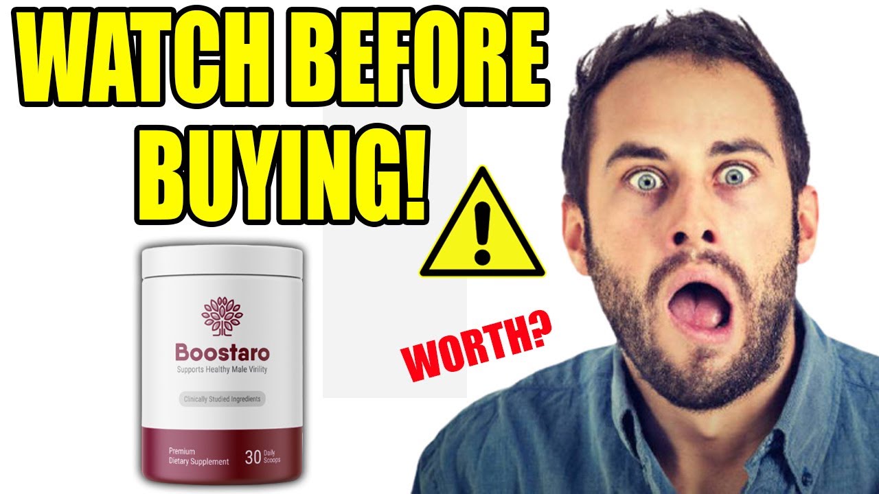 BOOSTARO - BOOSTARO REVIEW - WATCH THE TRUTH! Does Boostaro Really Work ...