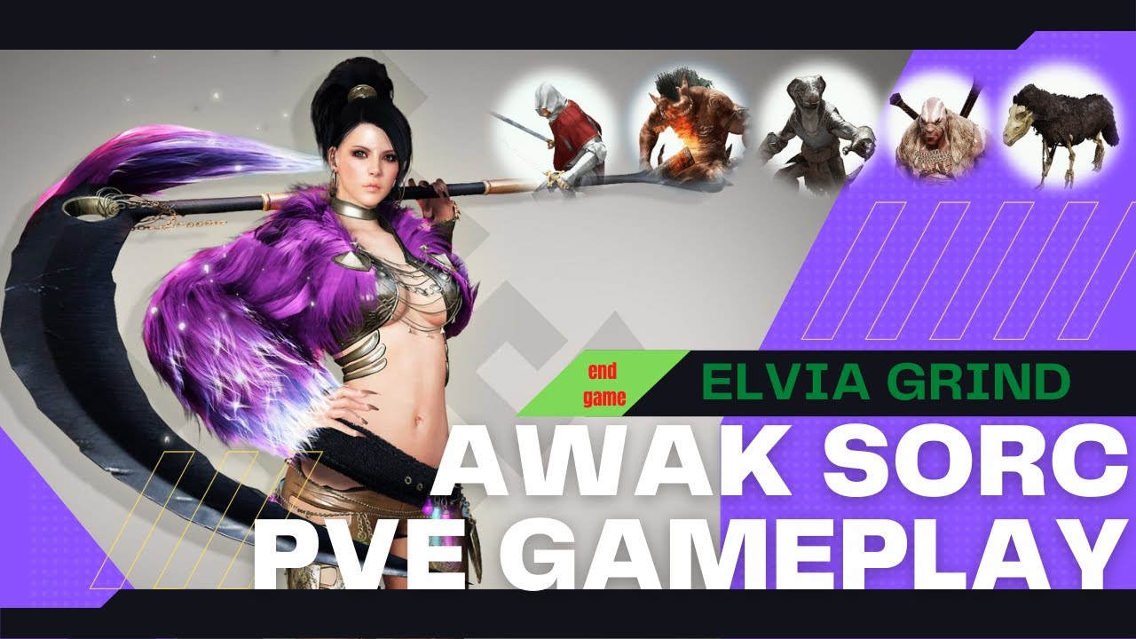 BDO| Sorceress Awakening PVE gameplay in Elvia Server | Black Desert Online - YouTube