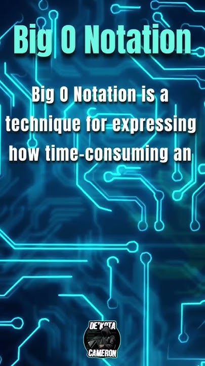 Big “o” Notation Programming Coding Python Java Cybersecurity