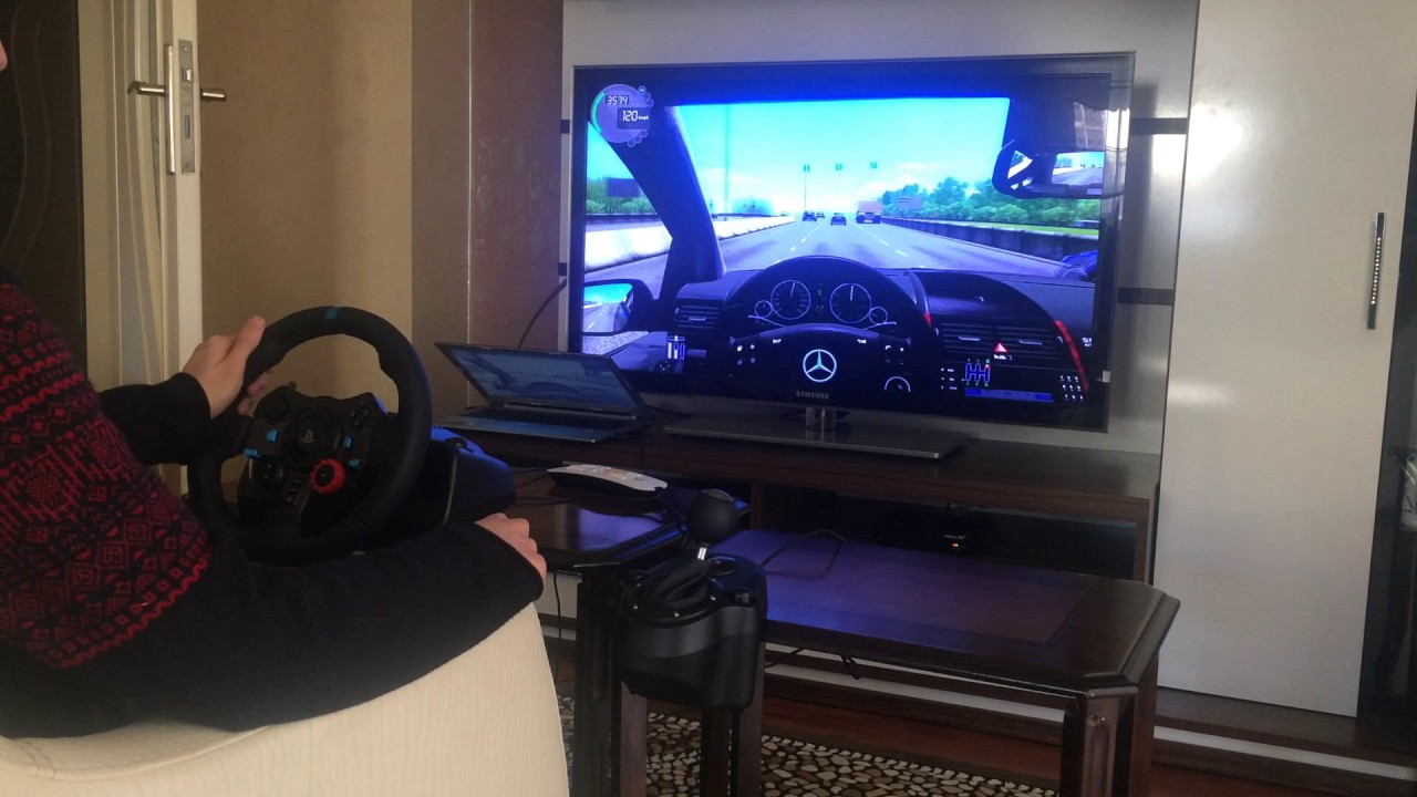 CITY CAR DRIVING - Logitech G29 1080p HD - YouTube