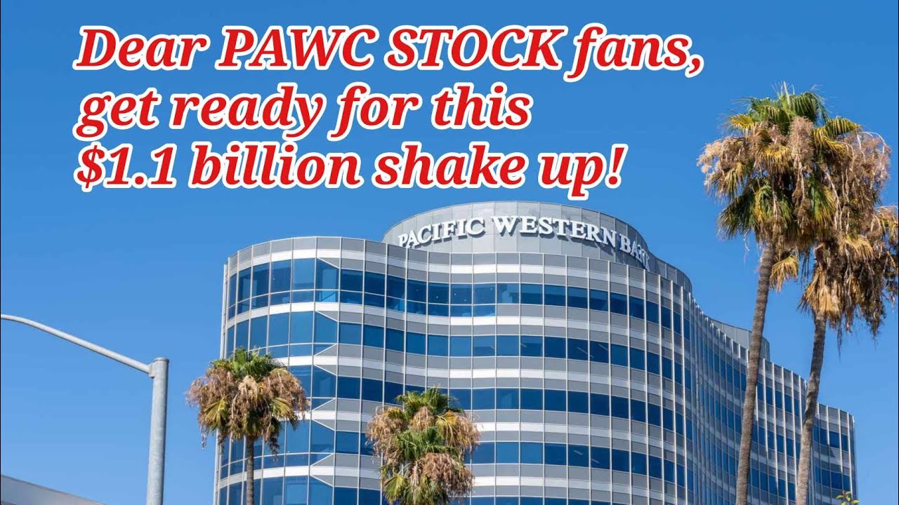 Dear PACW Stock Fans, Get Ready for This $1.1 Billion Shake Up! - YouTube