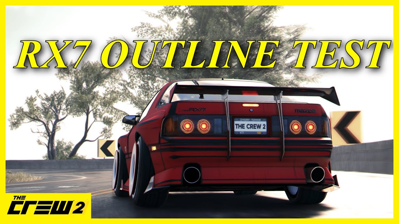 RX7 Outline Performance Tested - The Crew 2 Summit Reward - YouTube