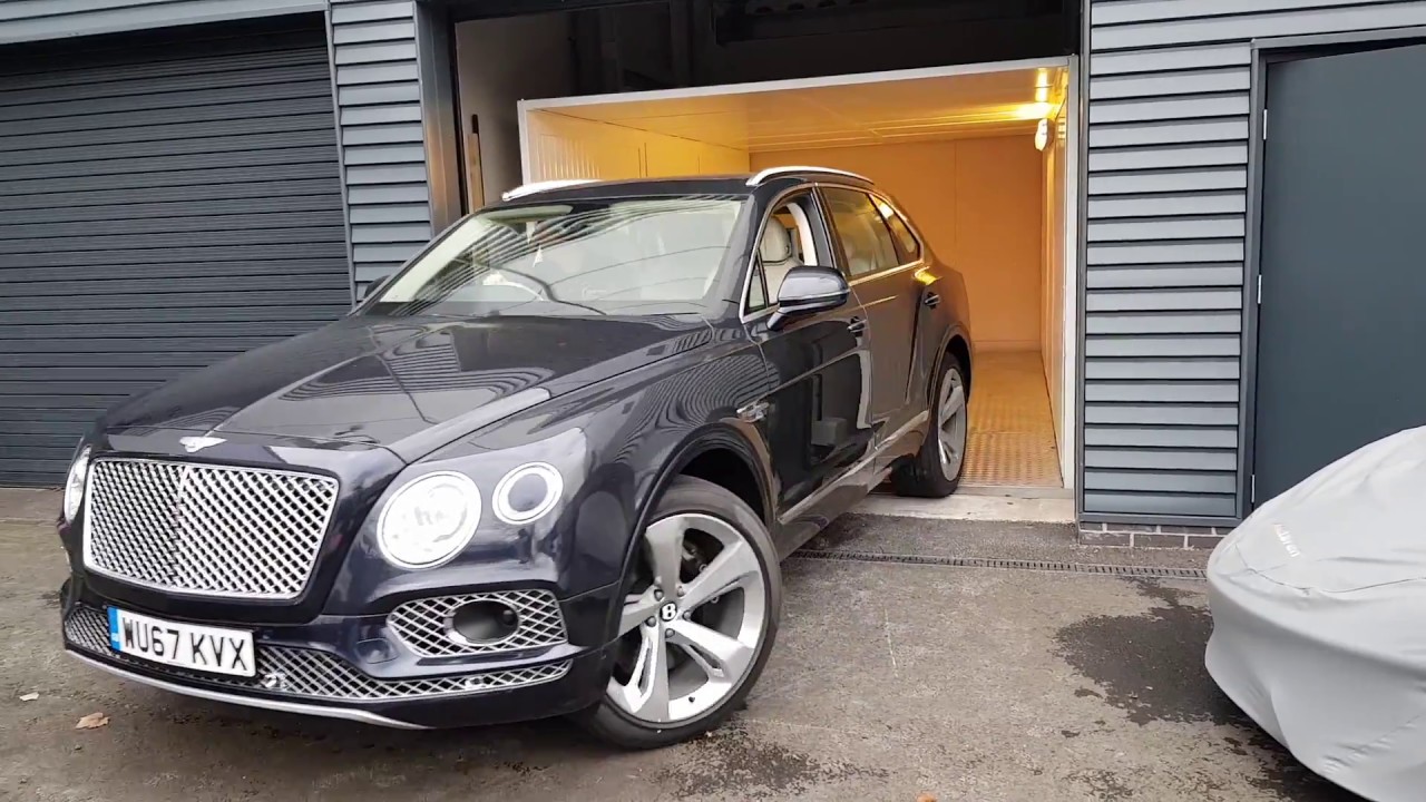 Showroom Car Lift | Rybrook Bristol - YouTube