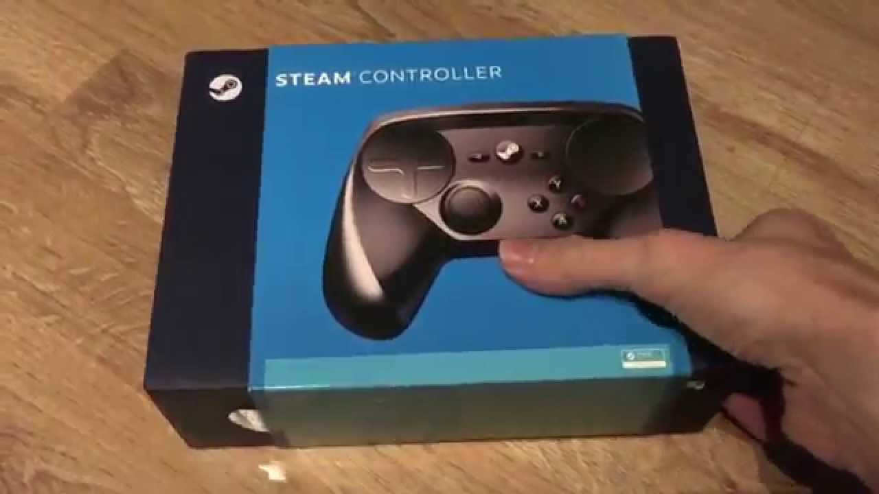 Steam Controller Unboxing - YouTube