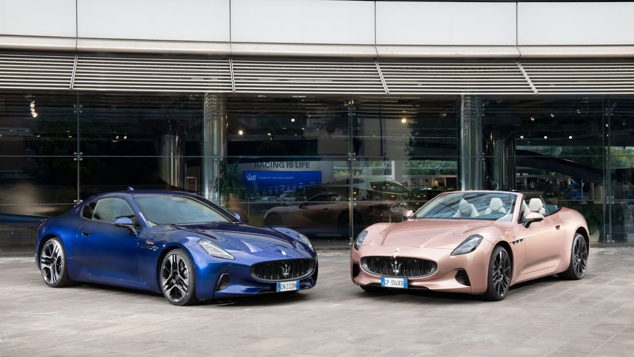 Maserati Gran Turismo y Gran Cabrio regresa a Modena - YouTube