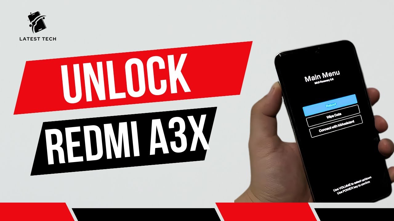 How To Hard Reset Redmi A3, A3x | Unlock Redmi Xiaomi Pattern Password ...