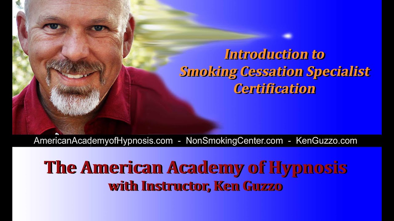Ken Guzzo's American Academy of Hypnosis Smoking Cessation Specialist ...