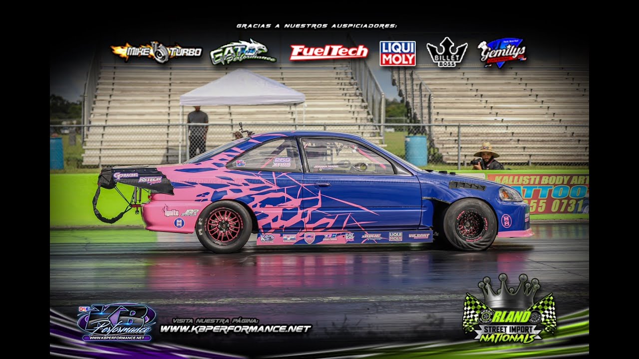 Cat. Pro FWD Qualifying & Elimination Street Import Nat's 2024 Orlando ...