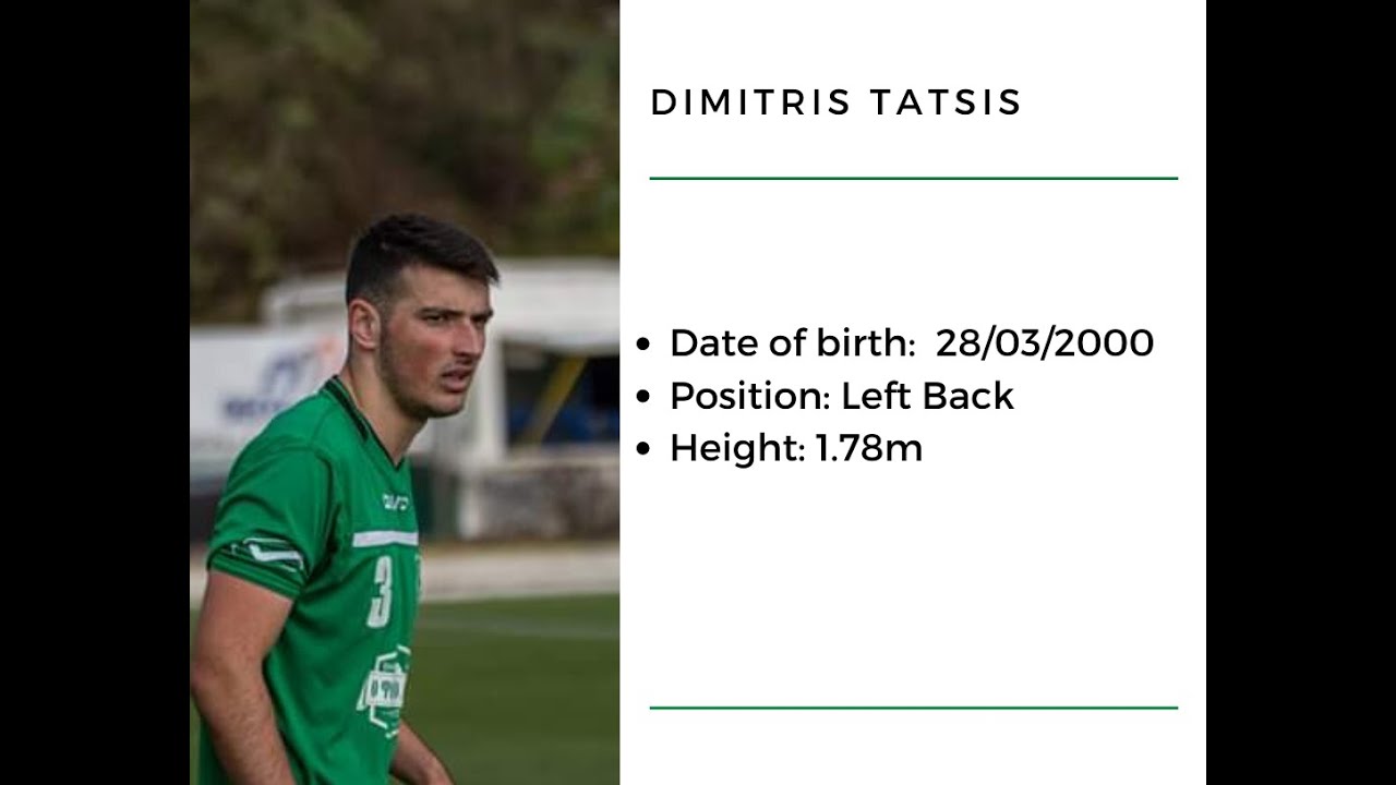Dimitris Tatsis | Highlights | 2019-2020 - YouTube