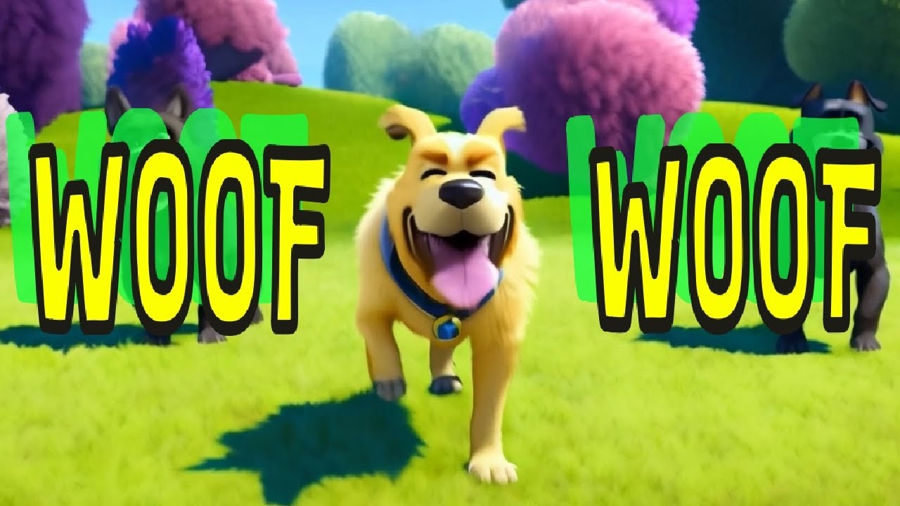 Animal Sound Song 🐶🐶 All Dogs Go Woof Woof 🐶🐶 Nursery Rhymes & Kids ...