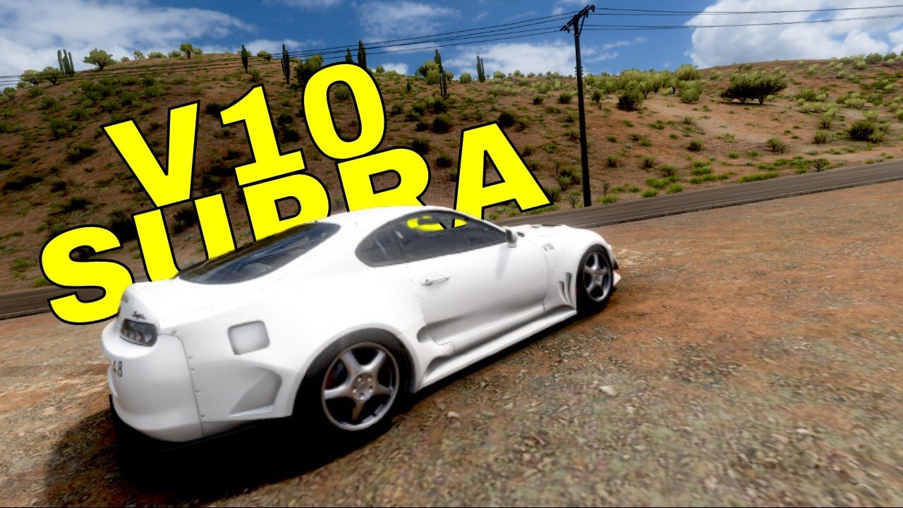 Forza Horizon 5 Engine Swap Madness: SUPRA to LFA V10! *386KMH*| by Von ...
