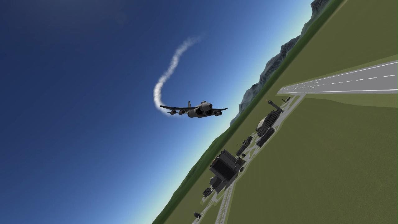 Kerbal Space Program Enhanced Edition: first jet since ksp 1.00 - YouTube