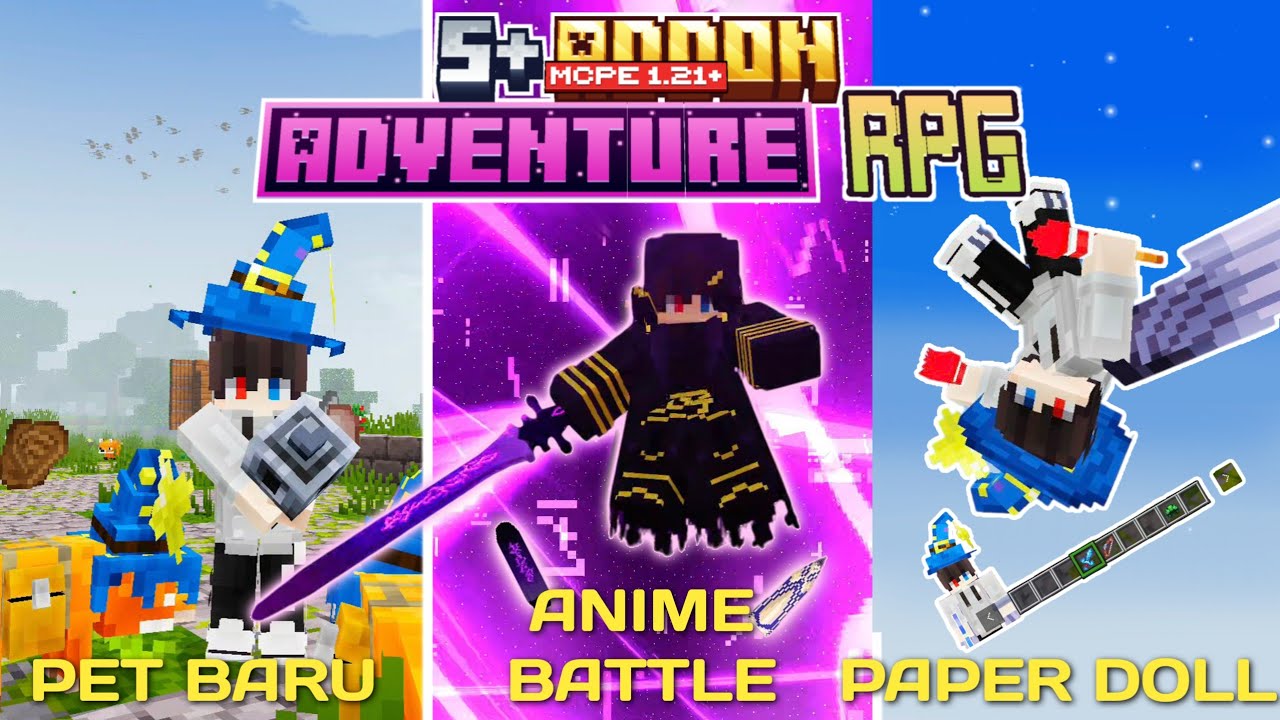 5+ Addon MCPE 1.21+ Adventure RPG Cocok Untuk SURVIVAL! Fitur Dan ...