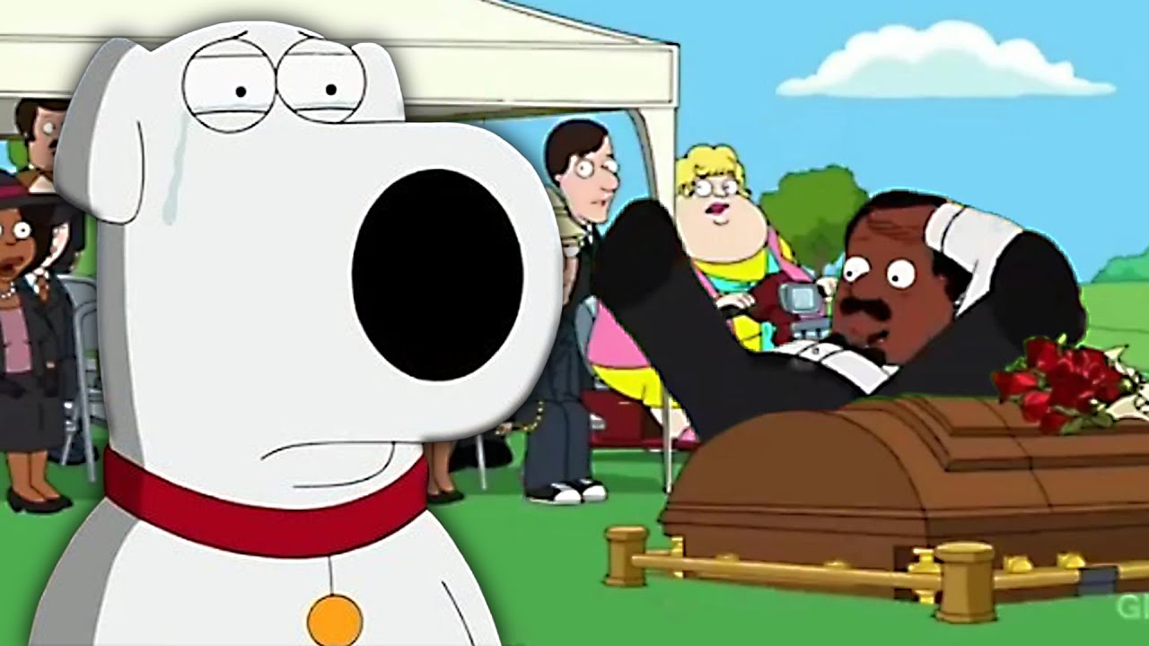 Cleveland's Reaction to Brian's death [Deleted Scene] - YouTube