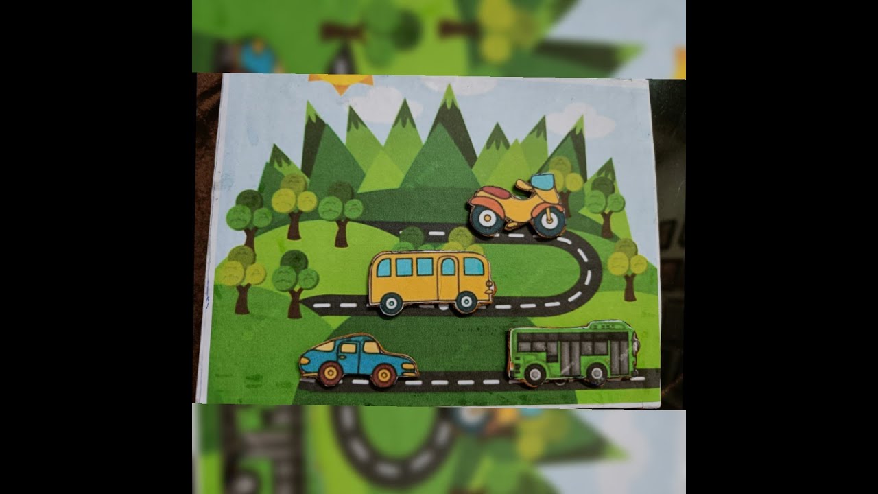 3D Model for Land Transport | School Project for Class 1 - YouTube