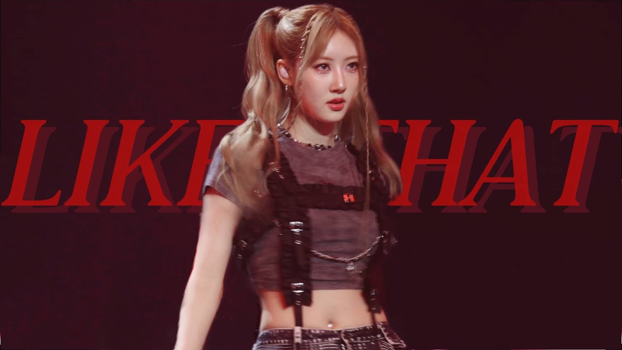 4K 240630 BABYMONSTER RAMI -LIKE THAT- FANCAM@SEE YOU THERE IN BANGKOK ...