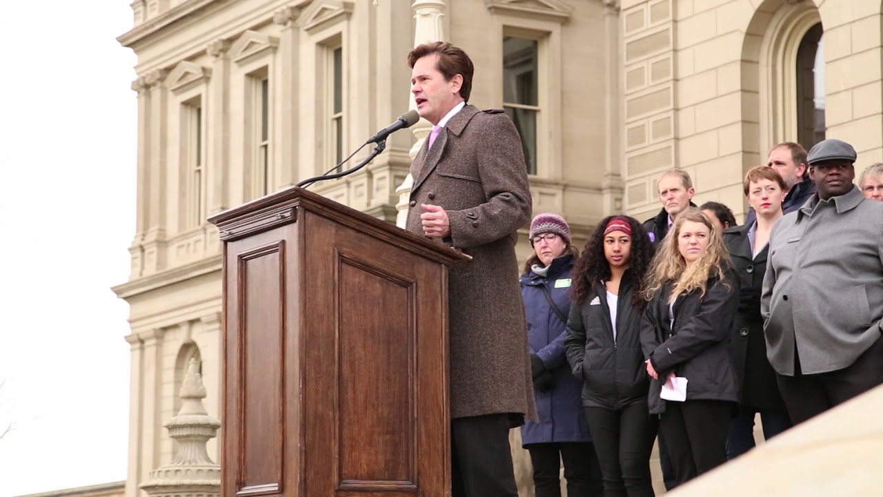 Sen. Steve Bieda at Rally for Common Sense Gun Violence Prevention ...
