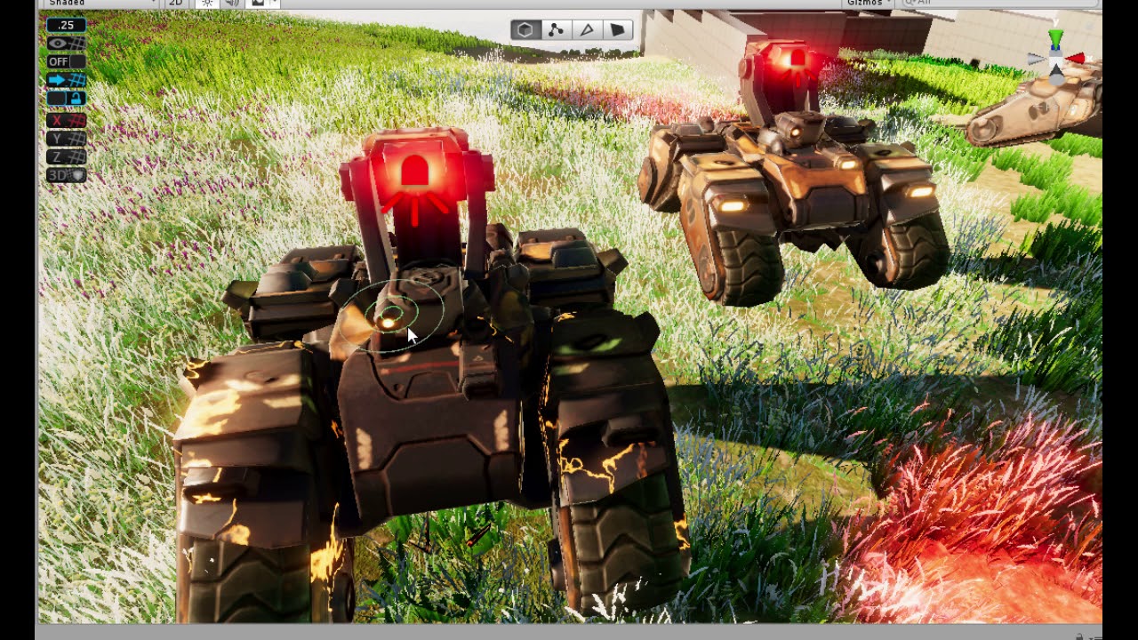 Unity: Positional damage shader - YouTube