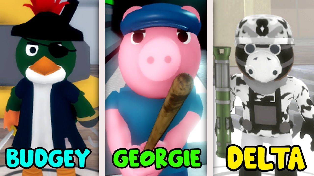 How to UNLOCK DELTA, BUDGEY & GEORGIE Towers in PIGGY: TOWERS! - YouTube