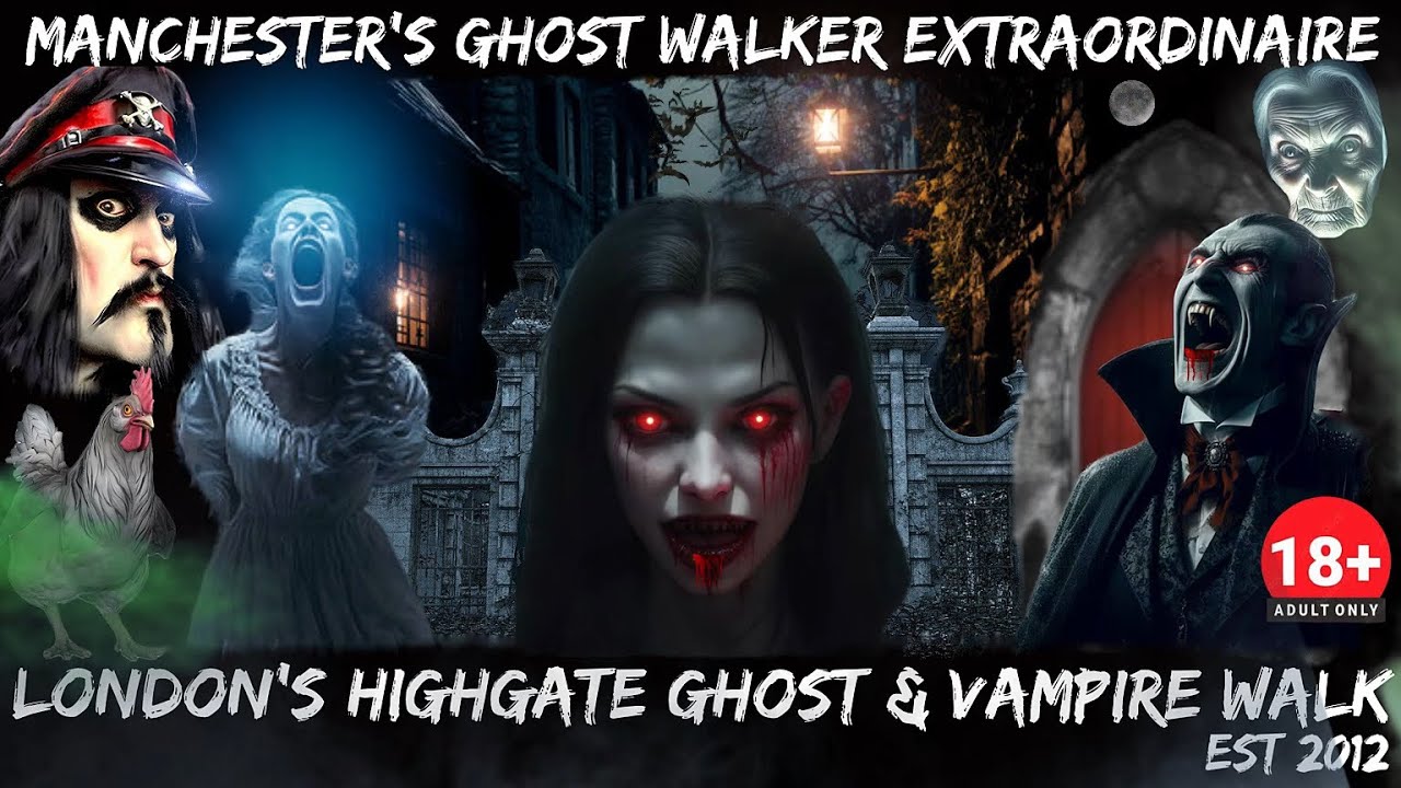 FLECKY BENNETT’S LONDON’S HIGHGATE GHOST & VAMPIRE WALK - YouTube