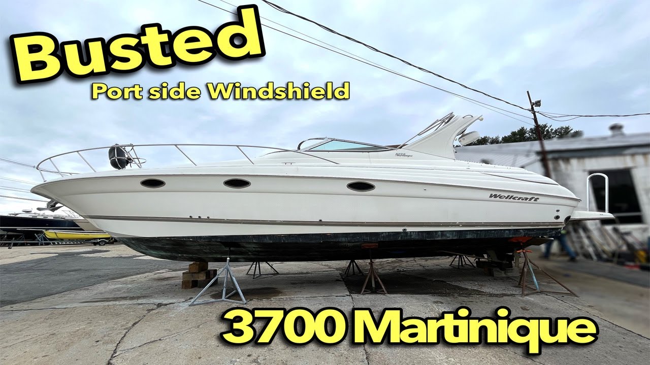 Mishap: Tour of a 2002 Wellcraft 3700 Martinique with a Busted ...