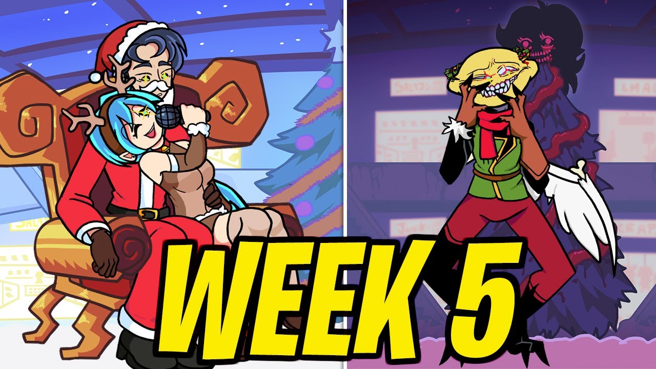 Friday Night Funkin'| GenderSwap Week 5|Boyfriend Parents|Corrupted ...