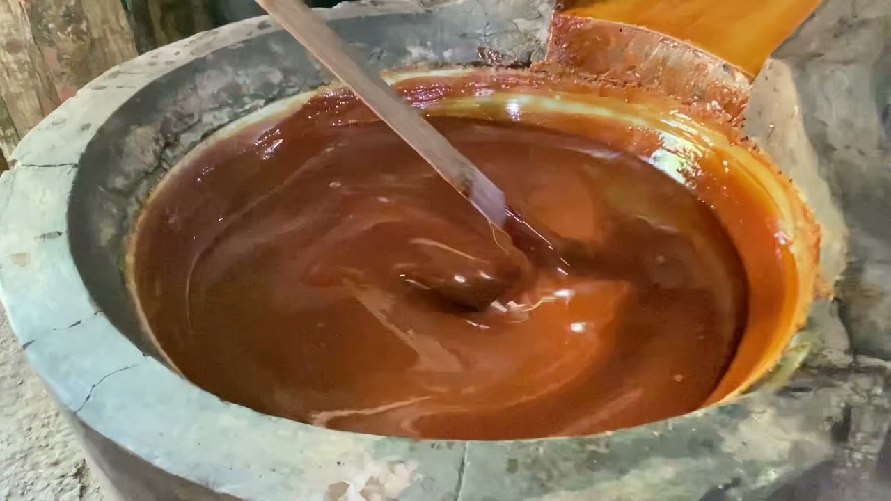 Pabrik 2 Ton Per Hari Proses Membuat Gula Merah Dari Gula Pasir Campur ...