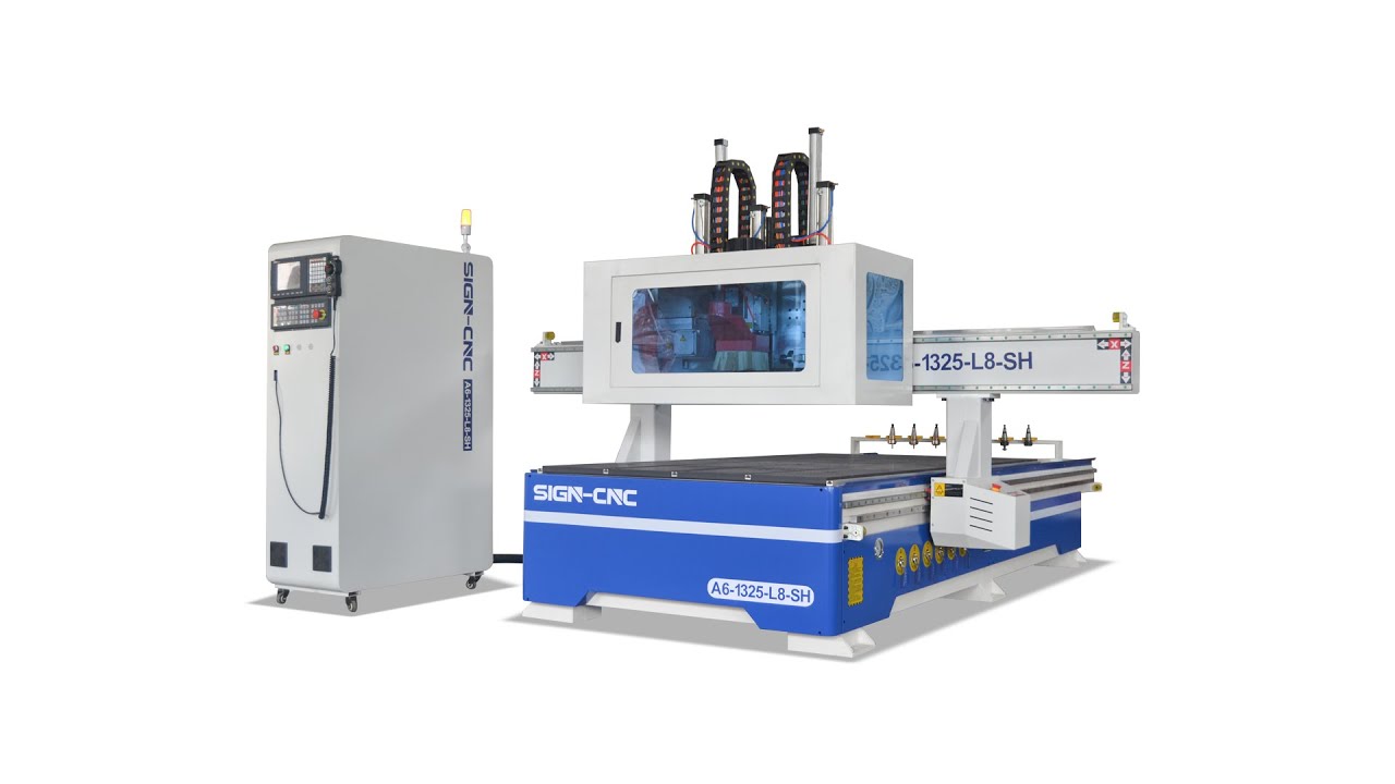 How to use CNC router machine with horizontal spindle and saw to ...