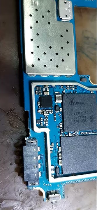 Samsung j7 next j701f dead (no short)(remove capaciter) - YouTube