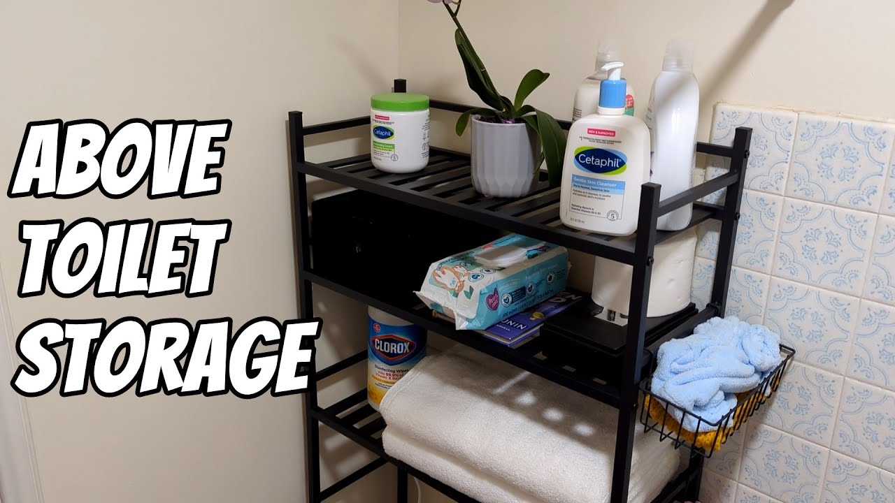 Above Toilet 15 Over The Toilet Storage Ideas For Any Size Bathroom