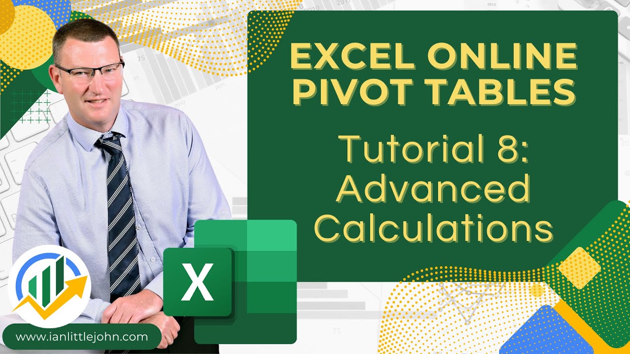 Pivot Tables in Excel Online: Tutorial 8 - Advanced Calculations - YouTube