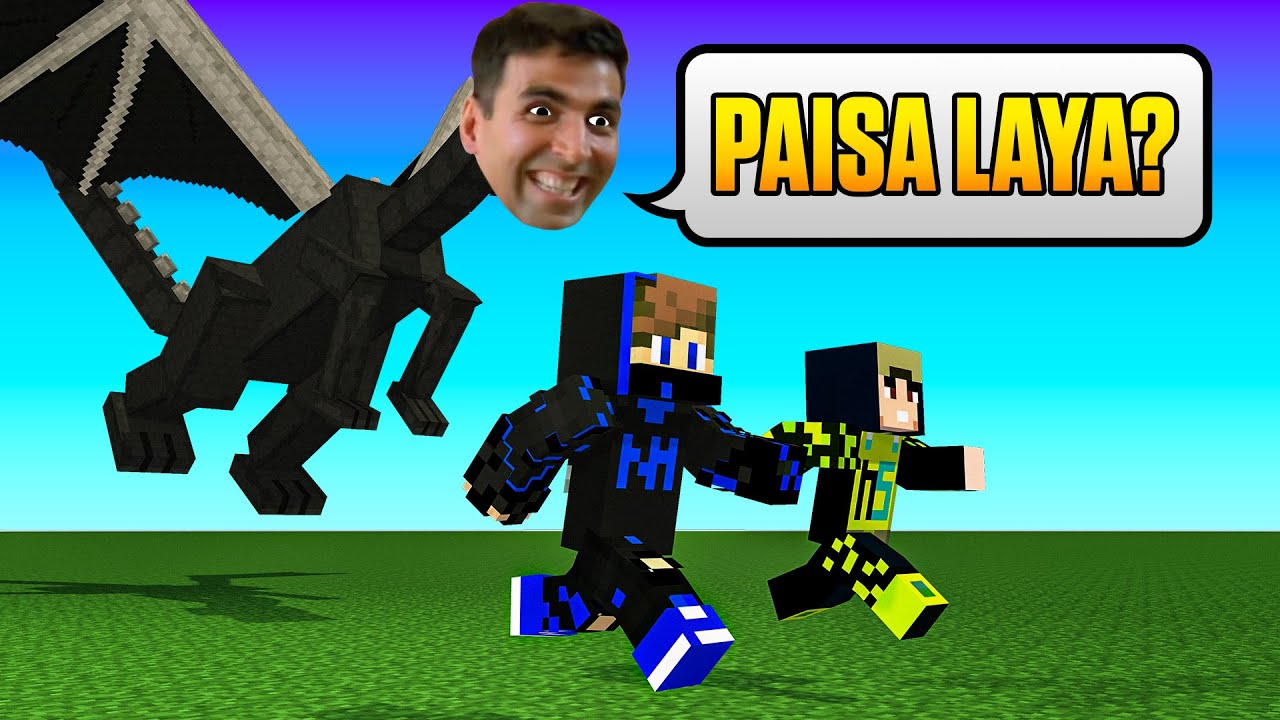 Mere Paise Laya Ki Nhi - Minecraft SpeedRun || 1K GOAL || - YouTube