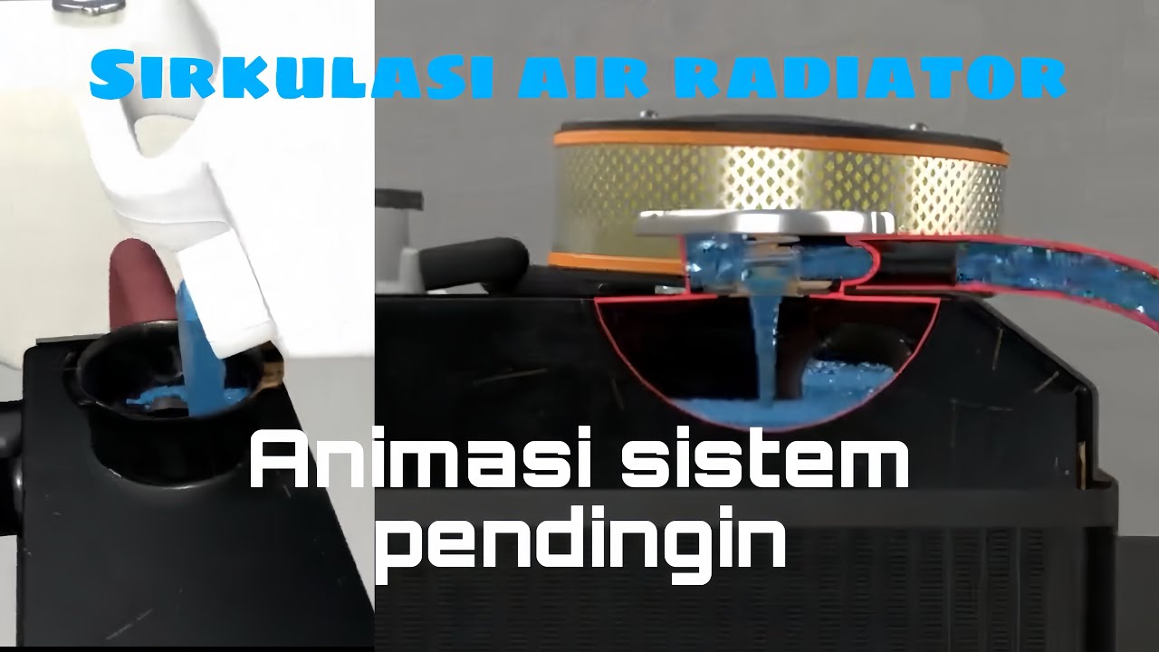 ANIMASI SYSTEM PENDINGIN AIR - YouTube