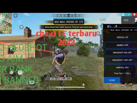 CHEAT FF TERBARU 2023 MOD MENU AUTO HEADSHOT AUTO AIM NO FC NO PW - YouTube