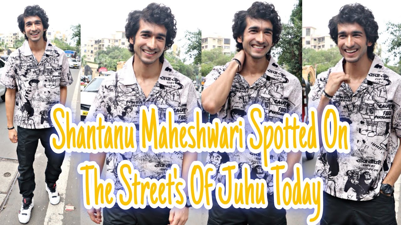 Shantanu Maheshwari Spotted Crossing Streets Of Juhu Today - YouTube